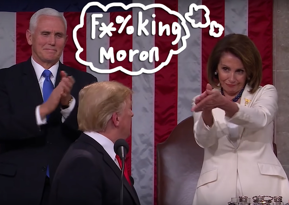 Twitter Is Obsessed With Nancy Pelosi Sarcastically Applauding Donald ...