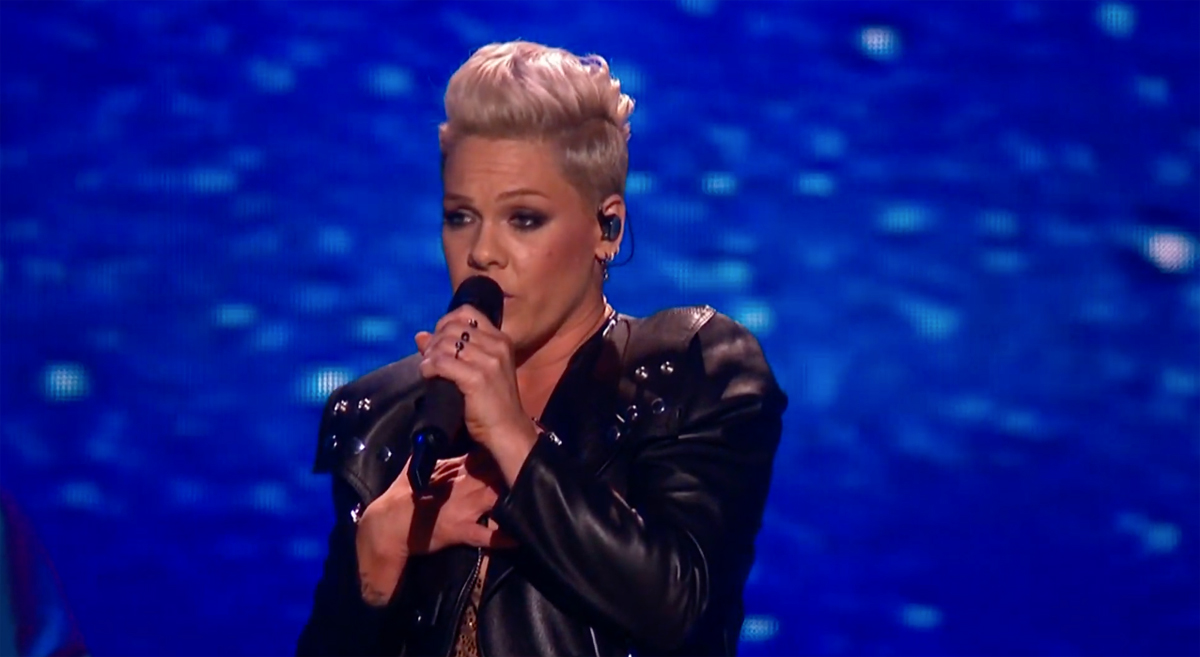 Pink KILLS Her 2019 BRIT Awards Performance! - Perez Hilton