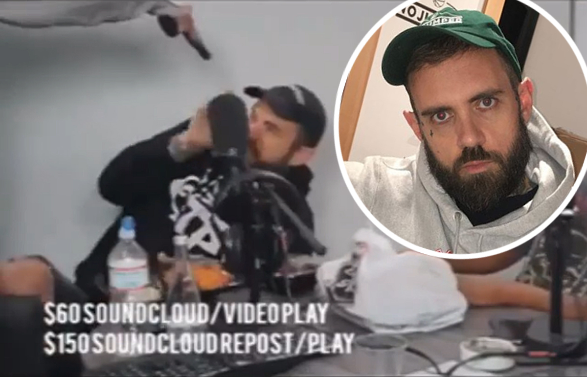 YouTube Star Adam22 Held At GUNPOINT During Livestream - Perez Hilton