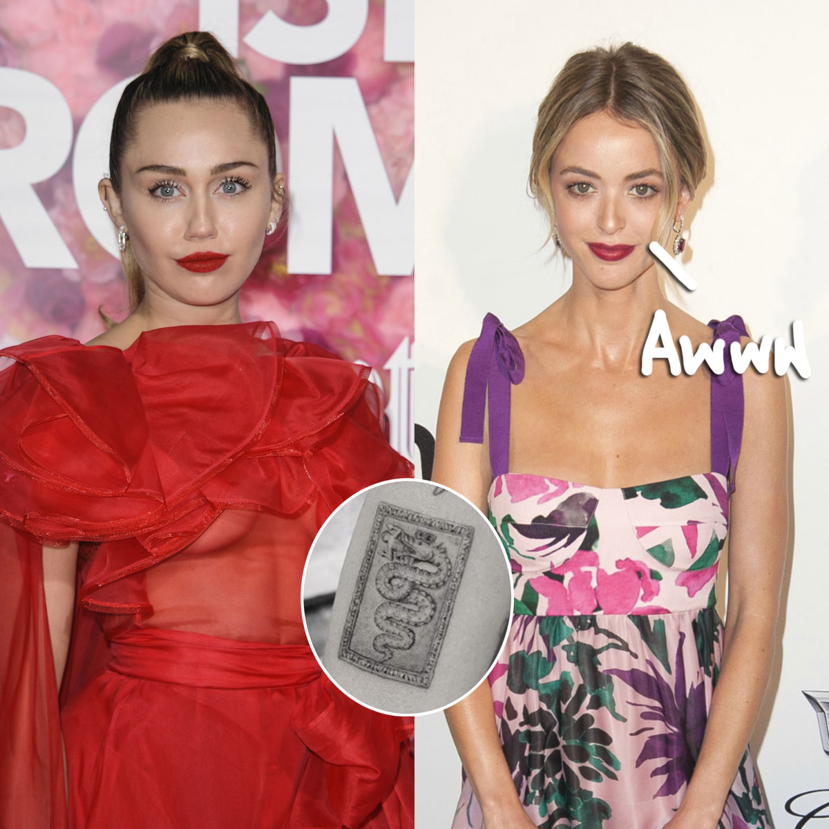 Miley Cyrus Gets Inked To Celebrate Her Steamy Vacation With Kaitlynn ...