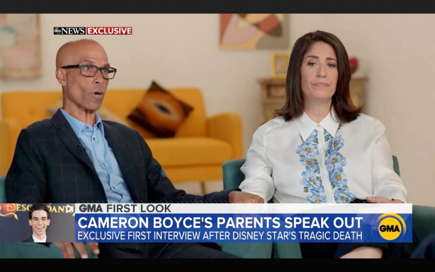 Cameron Boyce's Parents Give First Interview Since His Passing - WATCH ... Cameron Boyce's Parents Give First Interview Since His Passing - WATCH ...