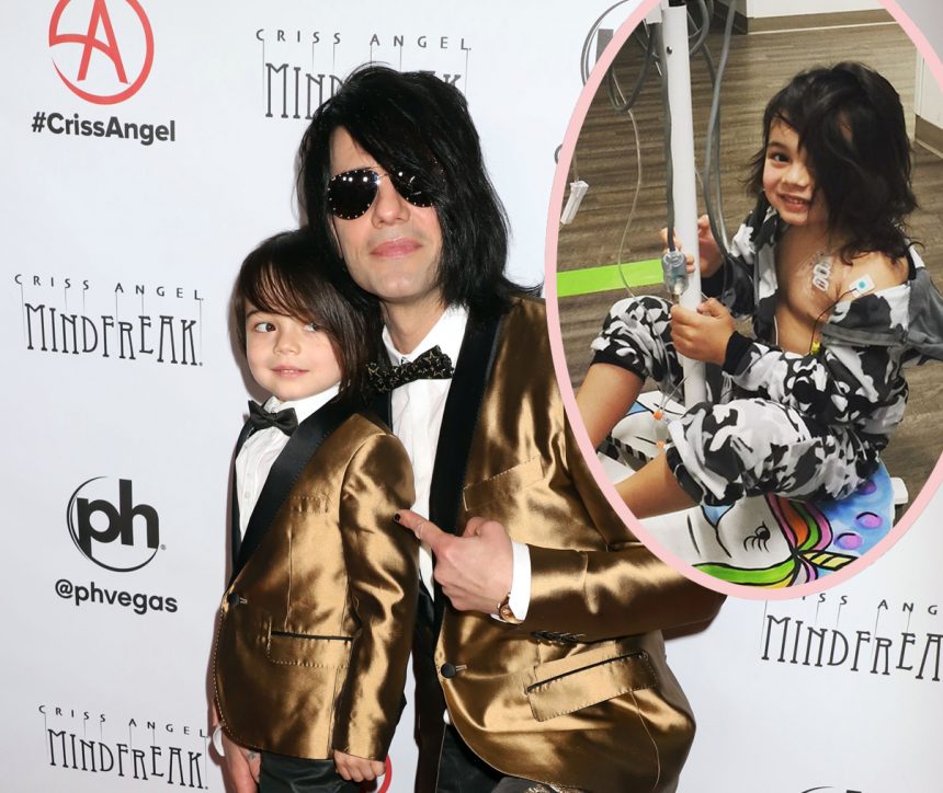Criss Angel Opens Up About The Pain Of Watching His Son's Cancer ...