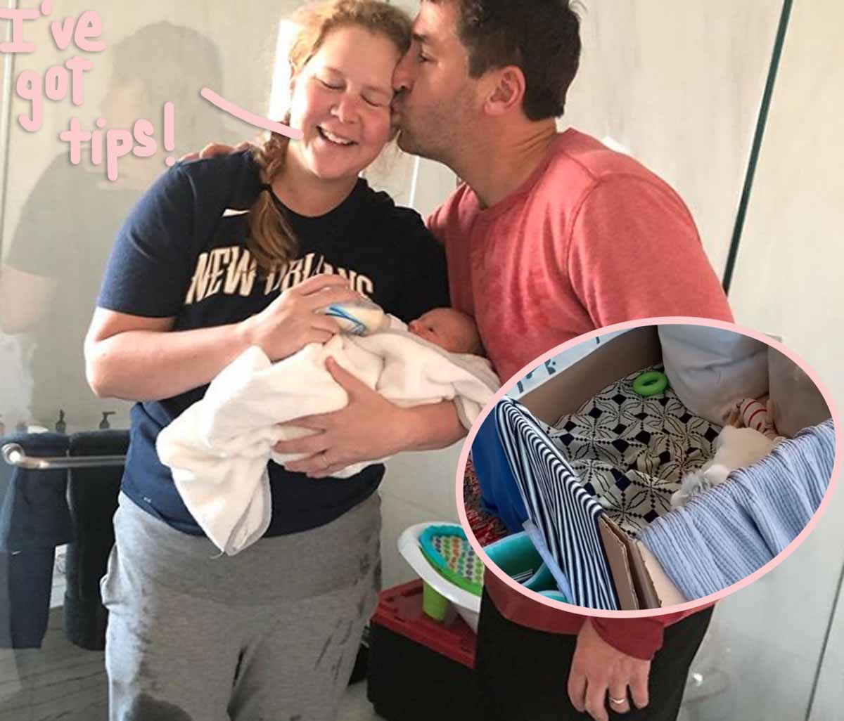 Amy Schumer Goes Full Mommy Vlogger With This Genius 'Parenting Hack ...