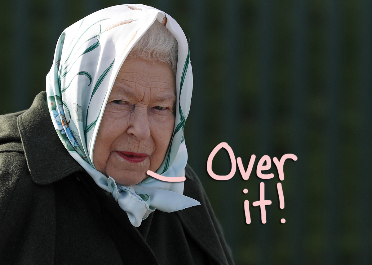 The Queen Is Reportedly 'Exhausted Both Physically And Emotionally ...