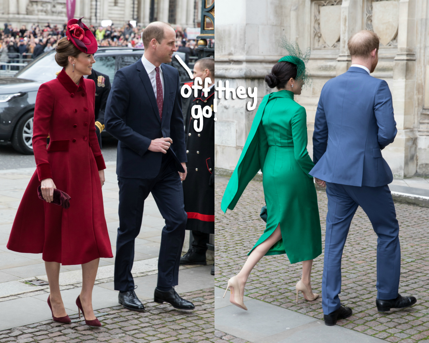 Meghan Markle & Prince Harry Reunite With Royal Fam During Final Pre ...