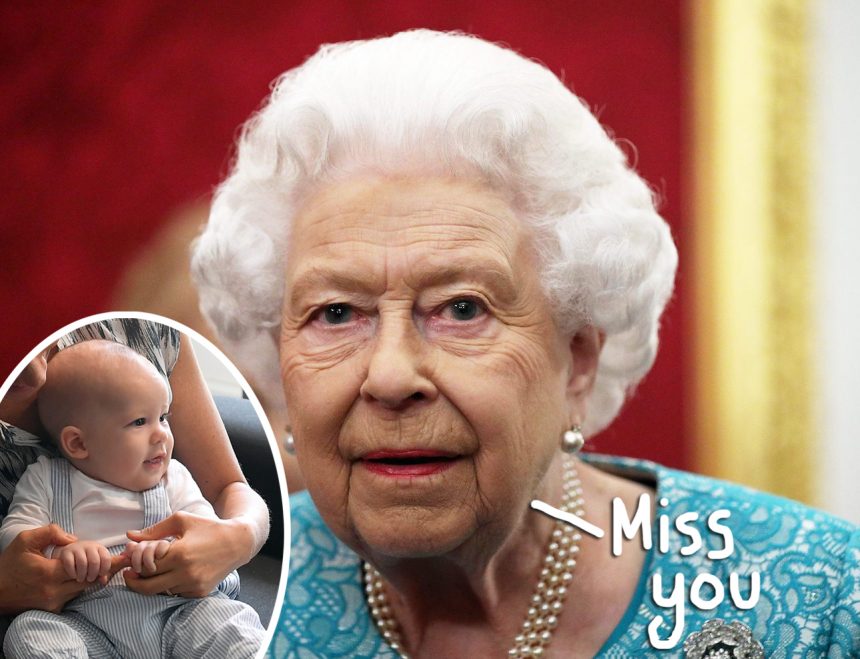 The Queen’s ‘Worst Fear’ Is ‘Never’ Seeing Baby Archie Again!