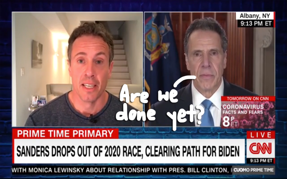 Andrew Cuomo Threatens To Hang Up On Brother Chris During Yet Another ...