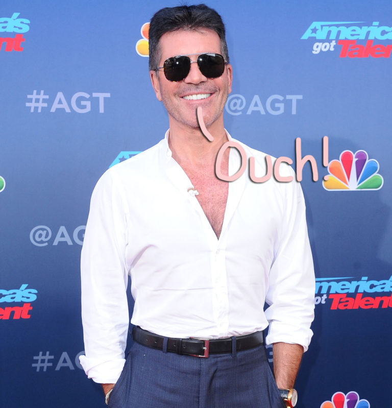 Simon Cowell Suffers Broken Back After Falling Off Electric Bike At His ...