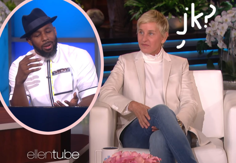The Most Awkward Ellen DeGeneres Joke From Her Big Return - Perez Hilton