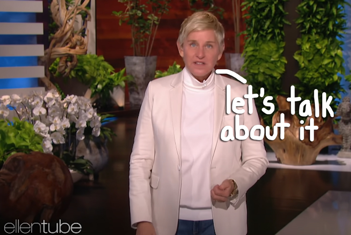 Ellen Degeneres Sarcastically Addresses Great Summer Of Toxic