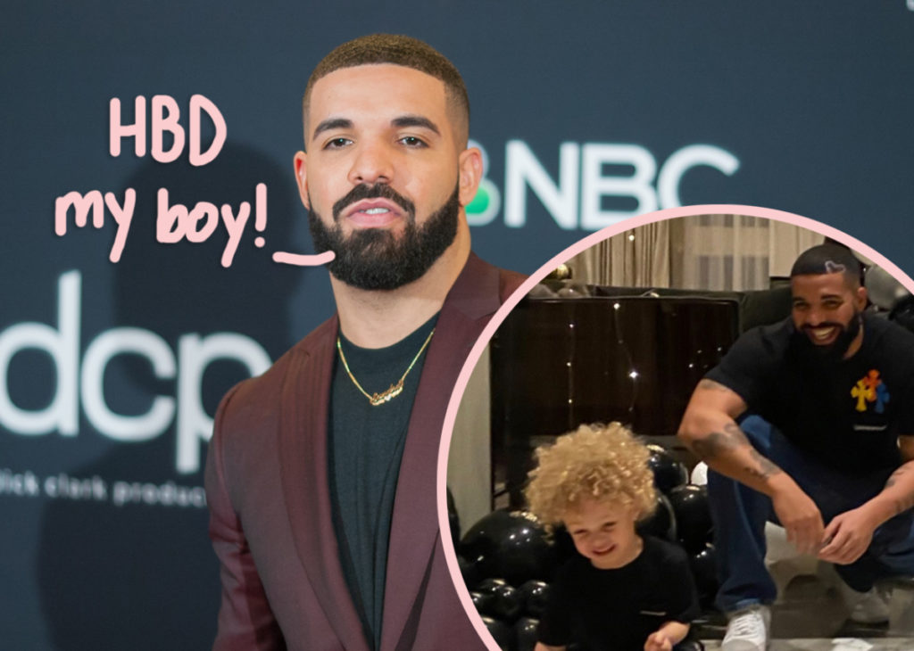 Drake Celebrated Son Adonis' 3rd Birthday With Adorable Photos Of The ...