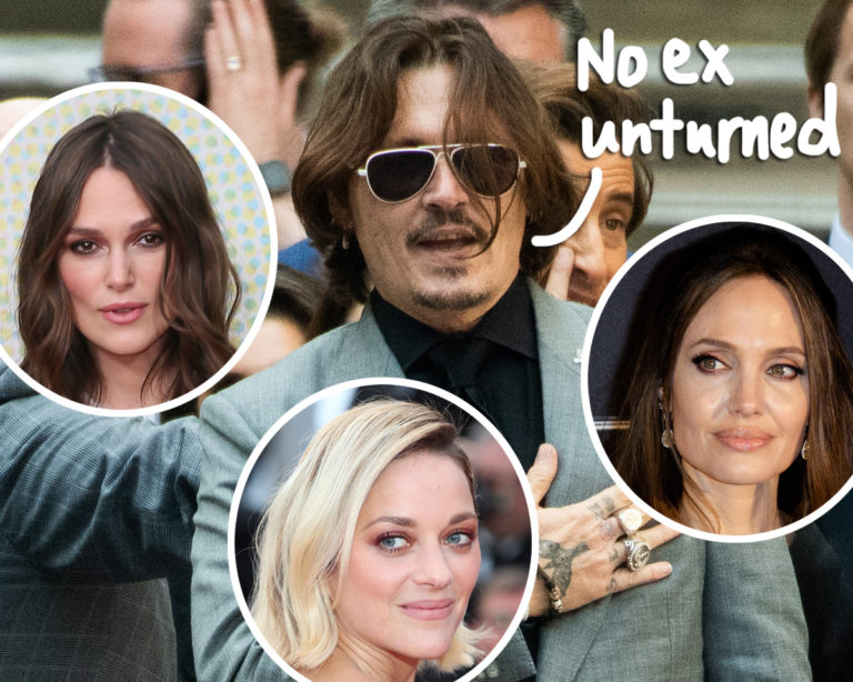 Johnny Depp Was Allegedly ROMANTIC Partners With Angelina Jolie, Keira ...