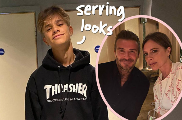 Romeo Beckham Bares Abs & Goes Full Male Model For First L’Uomo Vogue ...