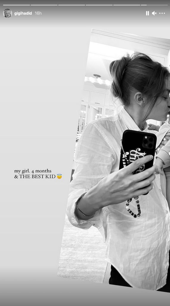 Gigi Hadid Teases Post-Baby Body While Back At Work In Gorgeous New ...