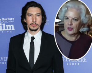 Actress Says Adam Driver 'Attacked' Her On Film Set! - Perez Hilton