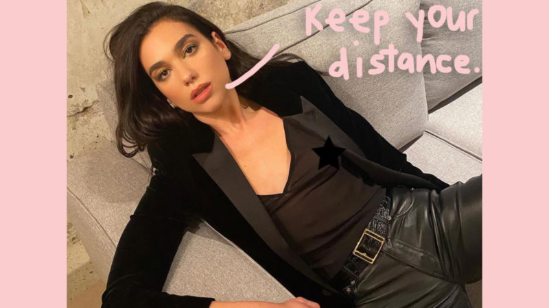 Dua Lipa Dodges Fan During Scary Encounter In Mexico! - Perez Hilton