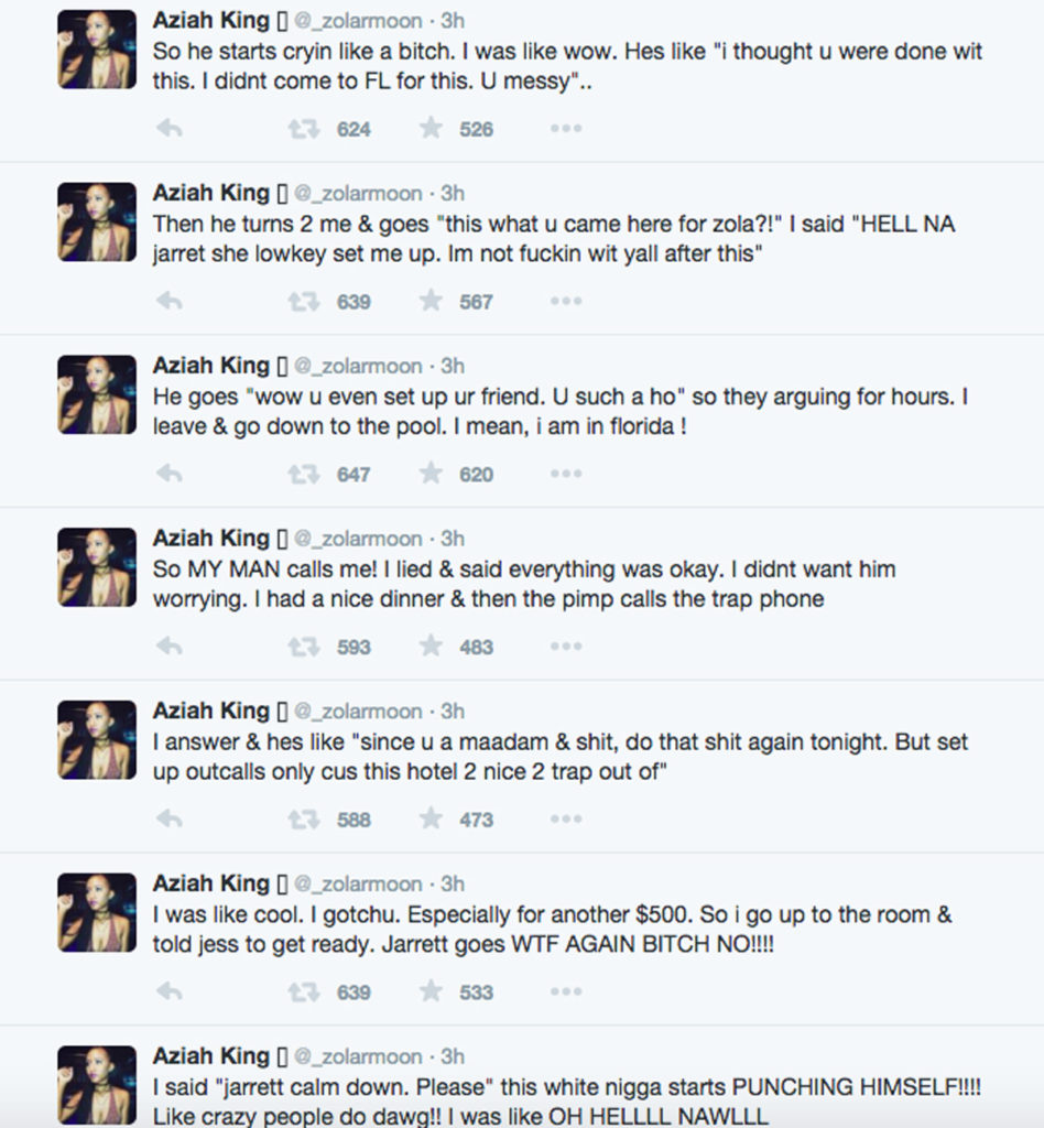 Refresh Your Memory & Relive The INSANELY Viral Zola Twitter Thread ...