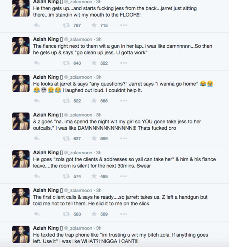 Refresh Your Memory & Relive The INSANELY Viral Zola Twitter Thread ...