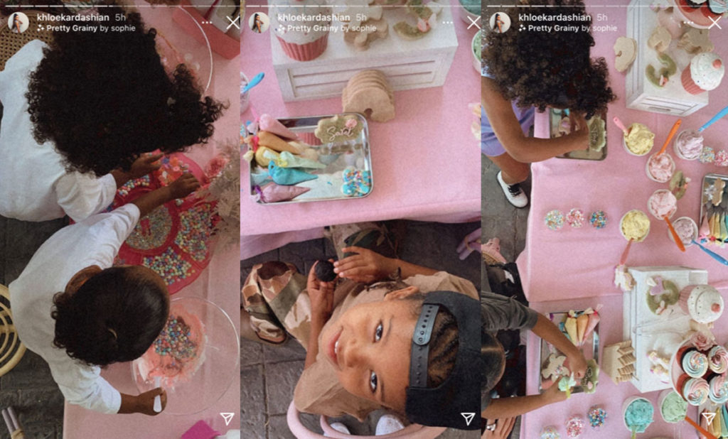 The KarJenner Fam Comes Up Big For True Thompson's Terrific Third ...