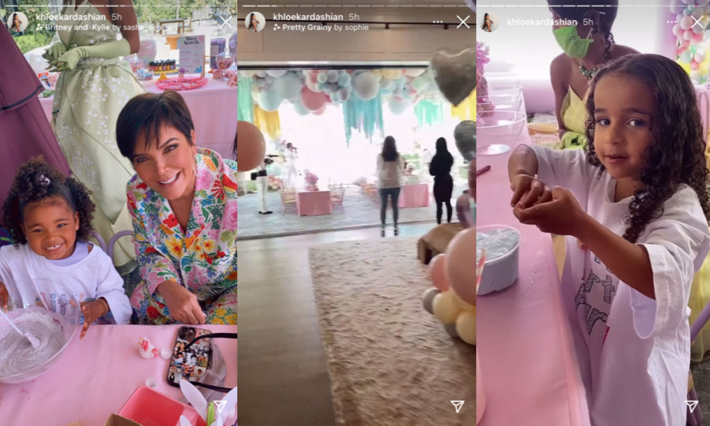 The KarJenner Fam Comes Up Big For True Thompson's Terrific Third ...