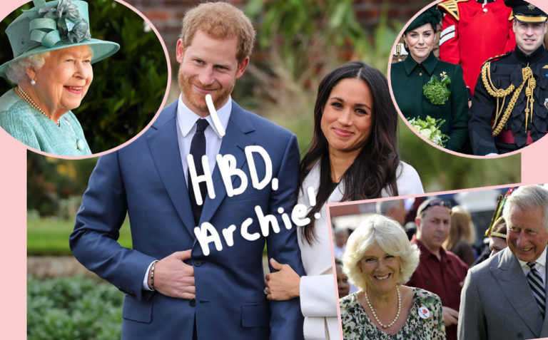 Here Is How Meghan Markle, Prince Harry, & The Royal Family Wished ...