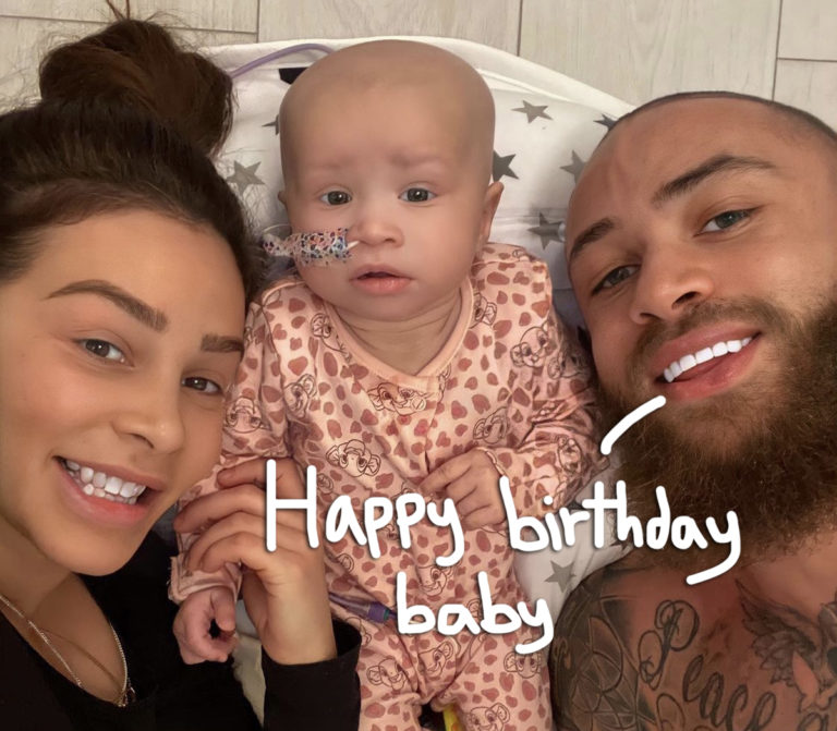 Ashley Cain Honors Late Azaylia As She Turns '9 Months Old In Heaven ...