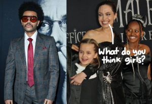 Angelina Jolie & The Weeknd Spotted At Same Concert WITH Her Daughters ...