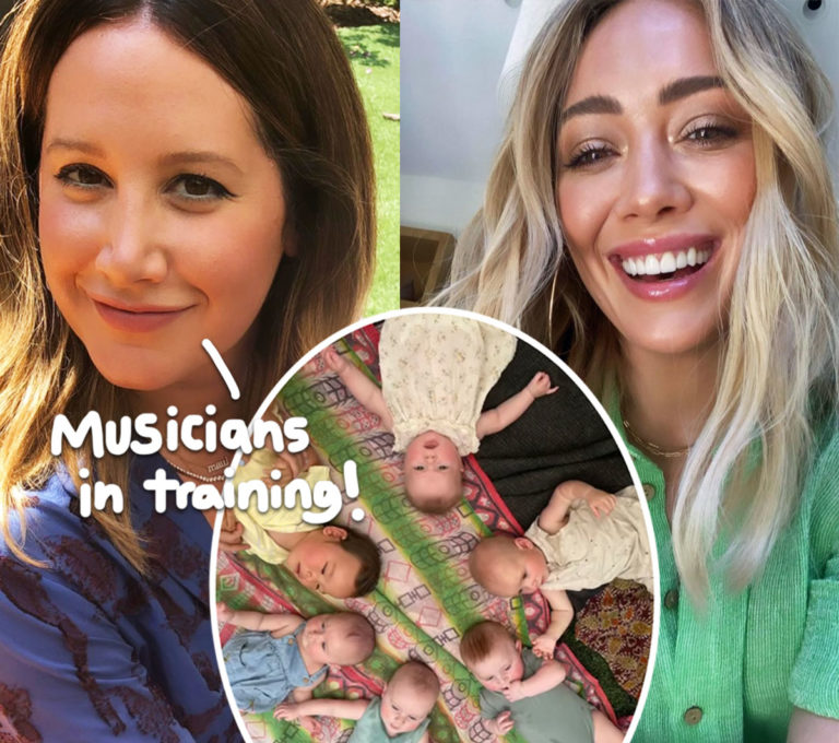 Hilary Duff Hosts Cutest Music Class Ever With Mandy Moore, Ashley ...