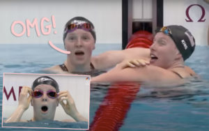 Team USA Swimmer Lydia Jacoby Wins Gold In 100-Meter Breaststroke ...