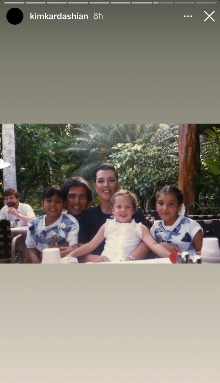 Kim Kardashian Remembers Her Father Robert On The 18th Anniversary Of ...