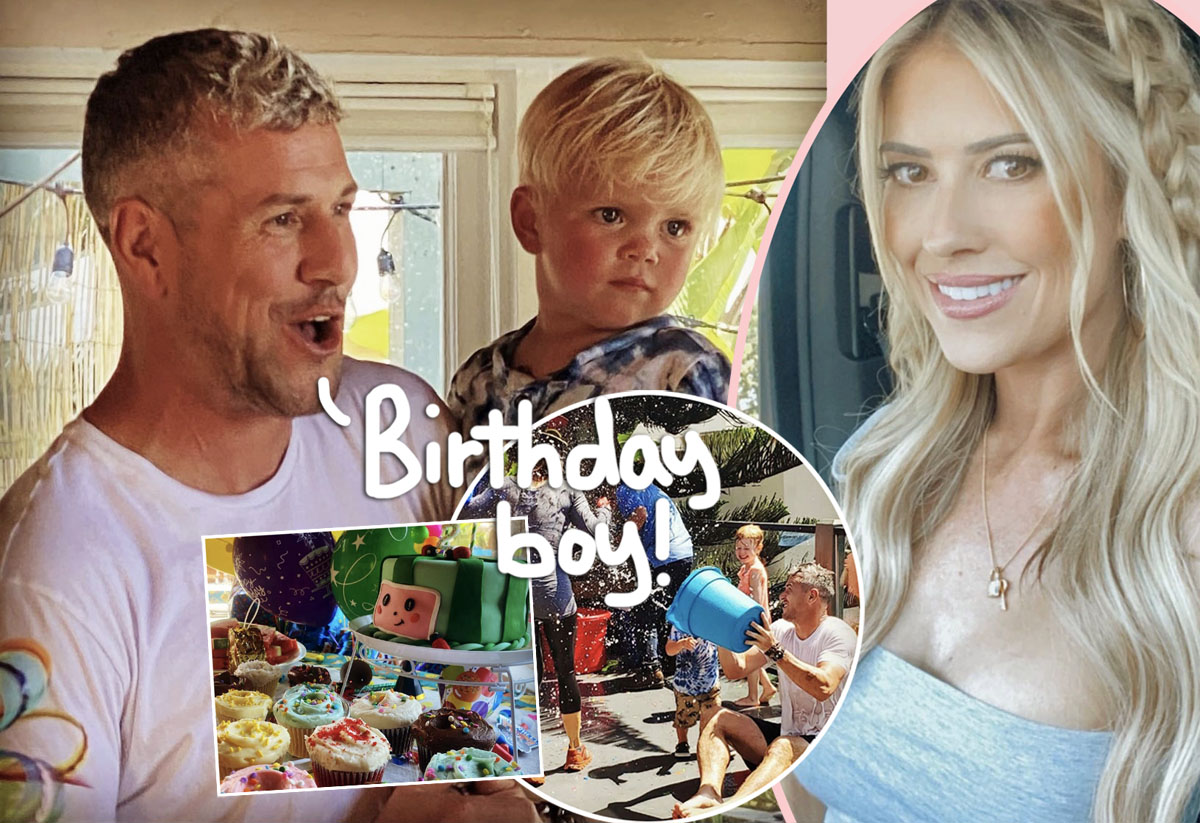 Christina Haack And Ant Anstead Celebrate Son Hudsons 2nd Birthday With