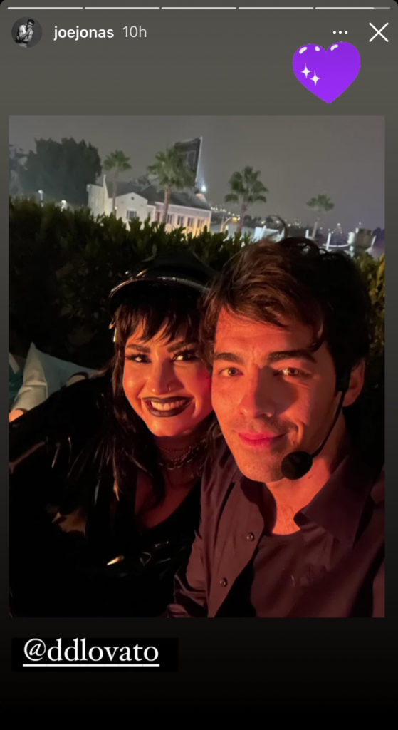 Exes Joe Jonas & Demi Lovato Reunited At A Halloween Party! - Perez Hilton