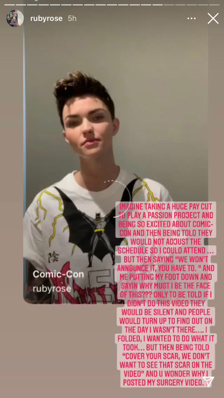 Ruby Rose Finally Reveals Why She REALLY Left Batwoman - Blasts ...