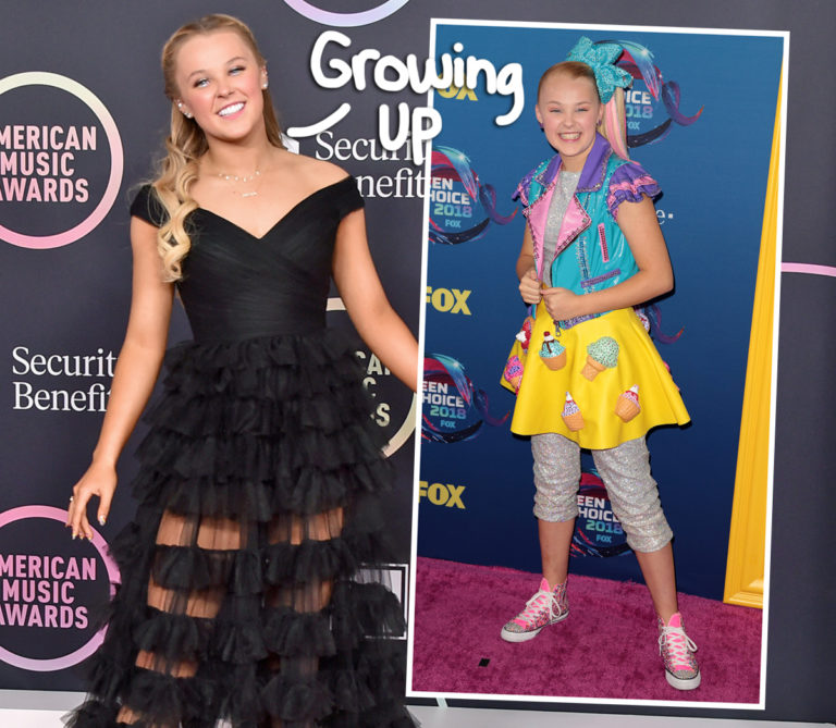 JoJo Siwa STUNS On AMAs Red Carpet With Grown-Up Look: 'First Time' In ...