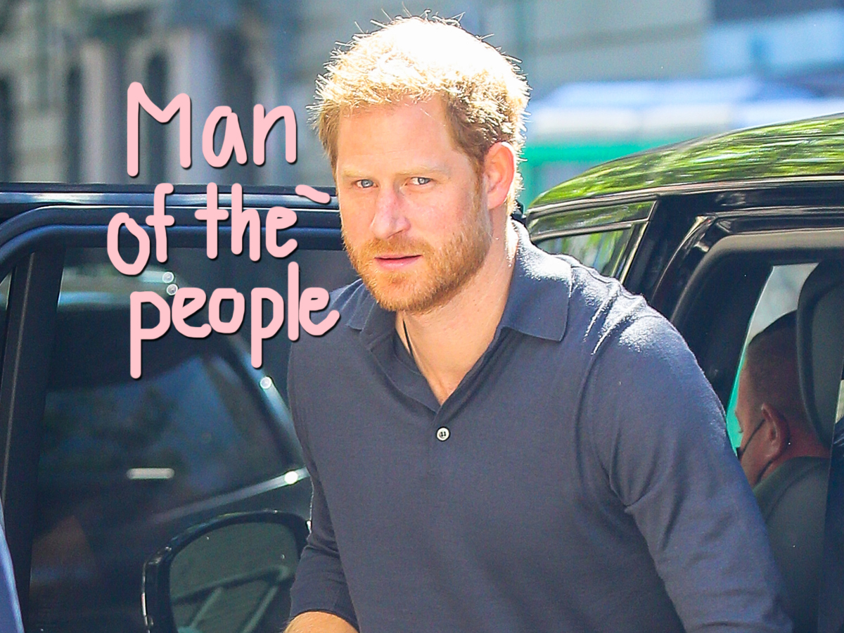 Prince Harry Says You Should Quit Your Job If It Doesn’t Bring You Joy ...