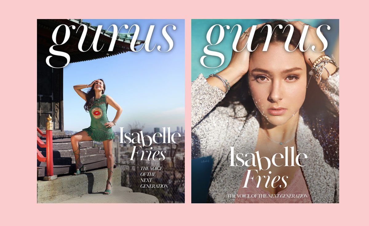 Isabelle Fries Covers Gurus Magazine! - Perez Hilton
