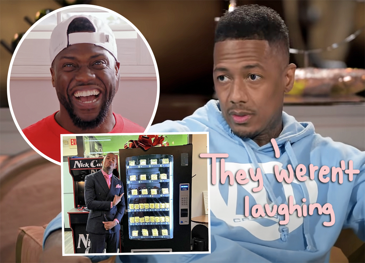 Nick Cannon Admits Vending Machine Full Of Condoms Gifted By Kevin Hart ...