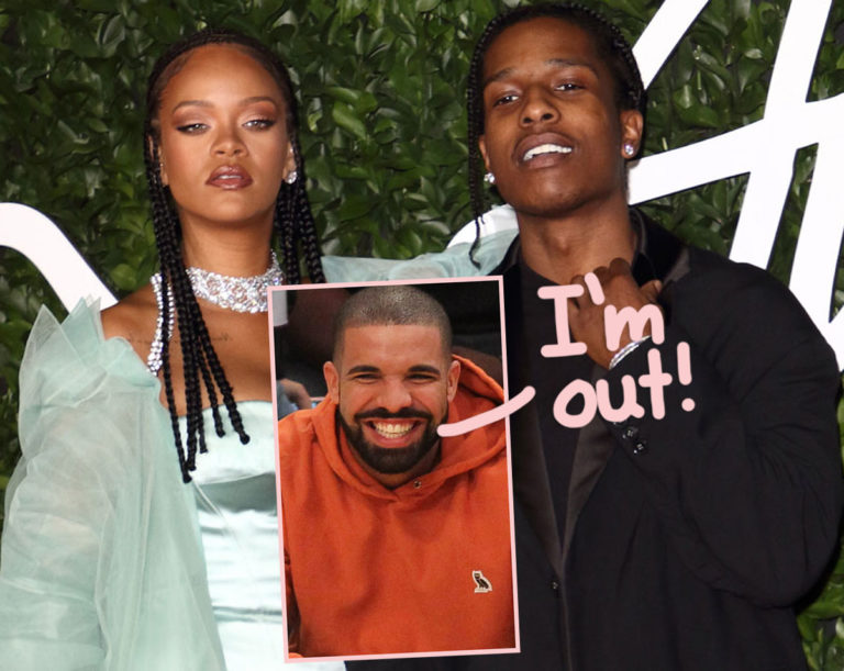 Drake Apparently Unfollowed Rihanna & A$AP Rocky Following Pregnancy ...