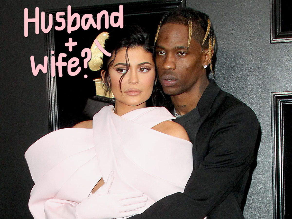 Kylie Jenner & Travis Scott MARRIED?! See Why Some Fans Think So ...