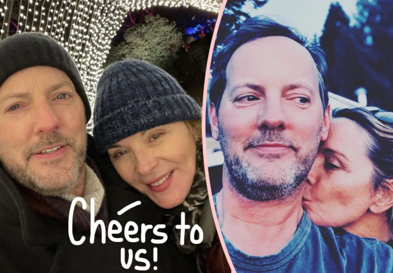 Kim Cattrall & Her Boyfriend Russell Thomas Celebrate Their 6-Year Anniversary! - Perez Hilton