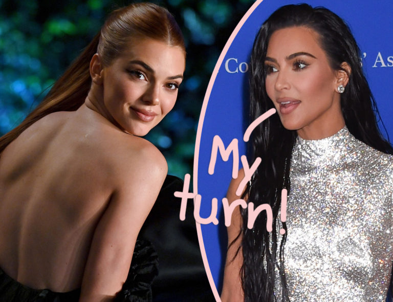 Kendall Jenner Reacts To Big Sis Kim Kardashian Swiping Her March 2022