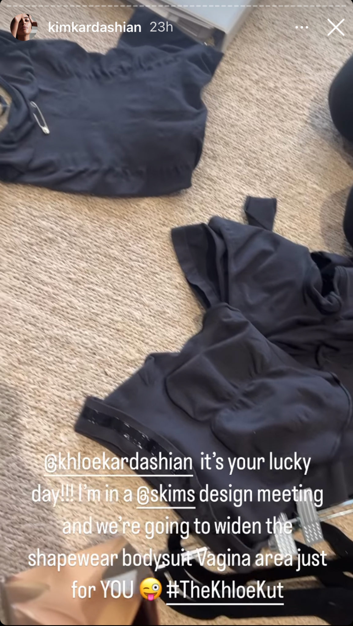 Khloé Got What She Wanted Kim Kardashian Announces ‘vagina Area Of