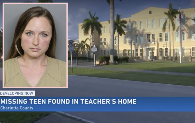 Florida High School Teacher Arrested & Accused Of Hiding Missing Child ...