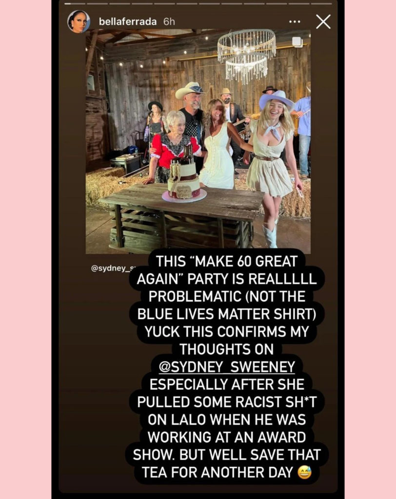 DJ Claims Sydney Sweeney 'Pulled Some Racist S**t' During Awards Show ...