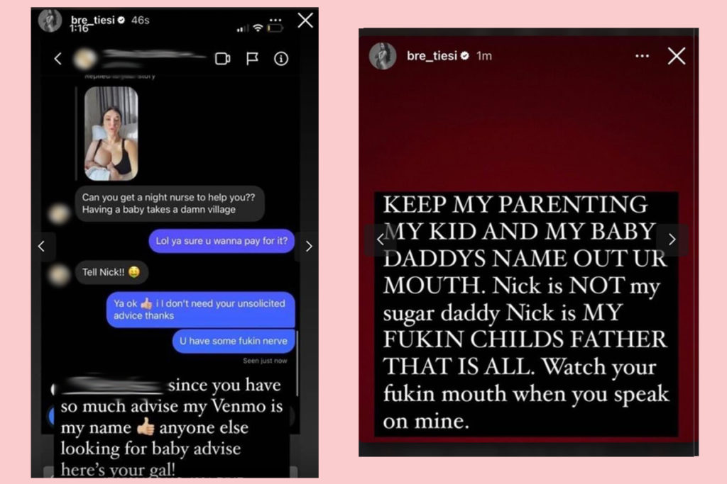 Nick Cannon & Baby Momma Bre Tiesi Get DRAGGED Online After She Says ...
