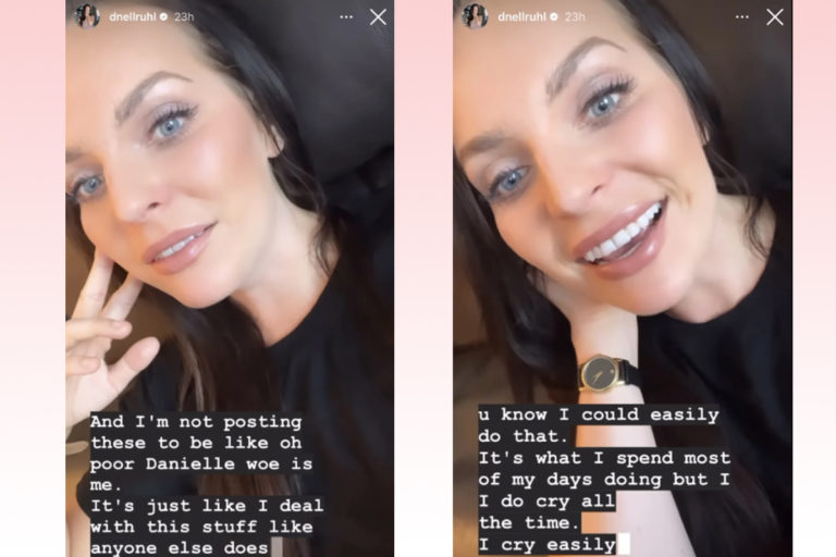 Love Is Blind Star Danielle Ruhl Spends ‘Most’ Of Her Days ‘Crying ...