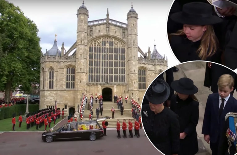 Princess Charlotte Breaks Down In Tears Mourning Great-Grandmother ...