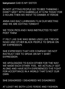 Kanye West Claims He & Vogue Editor 'Apologized To Each Other' After ...