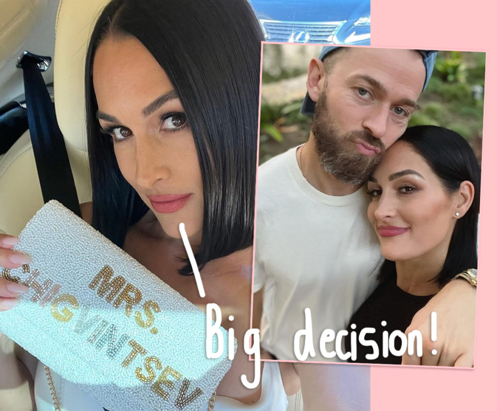 Nikki Bella Picked Out Her Wedding Dress HALF AN HOUR Before The ... Nikki Bella Picked Out Her Wedding Dress HALF AN HOUR Before The ...
