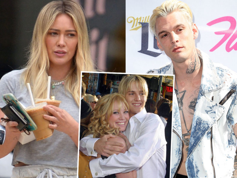 Hilary Duff SLAMS Upcoming Aaron Carter Memoir That Claims She Lost Her ...